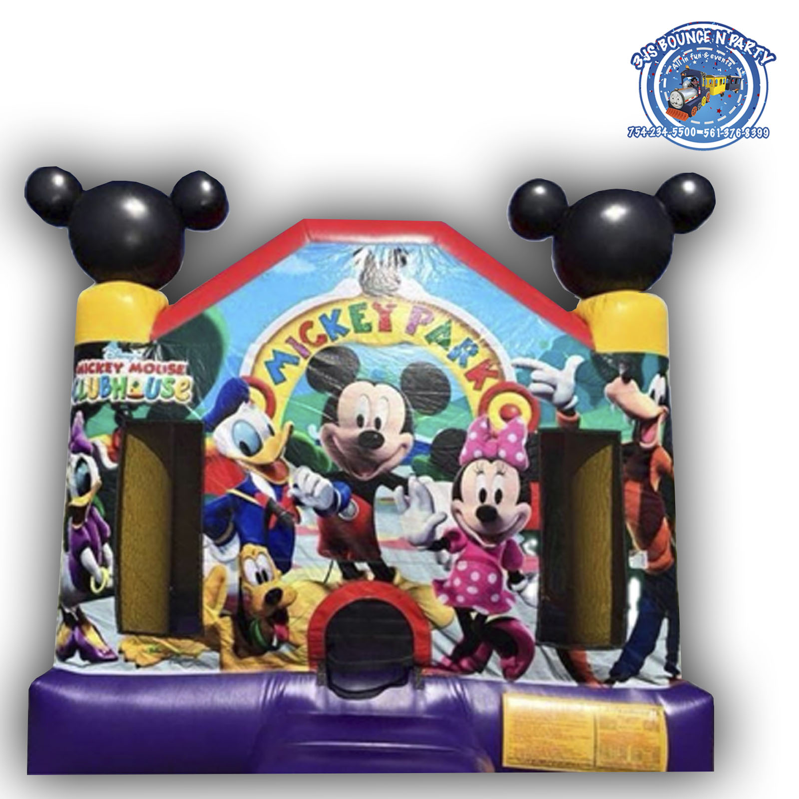 MICKEY MOUSE FULL FACE - Hire in Florida | 3js Bounce N party