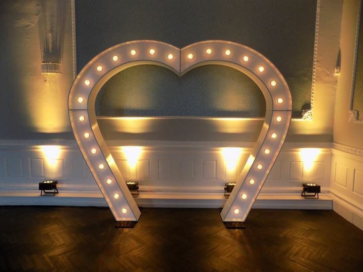 8 ft Multicolored Light Up Arch - Hire in Wirral | Package Hire Events ...