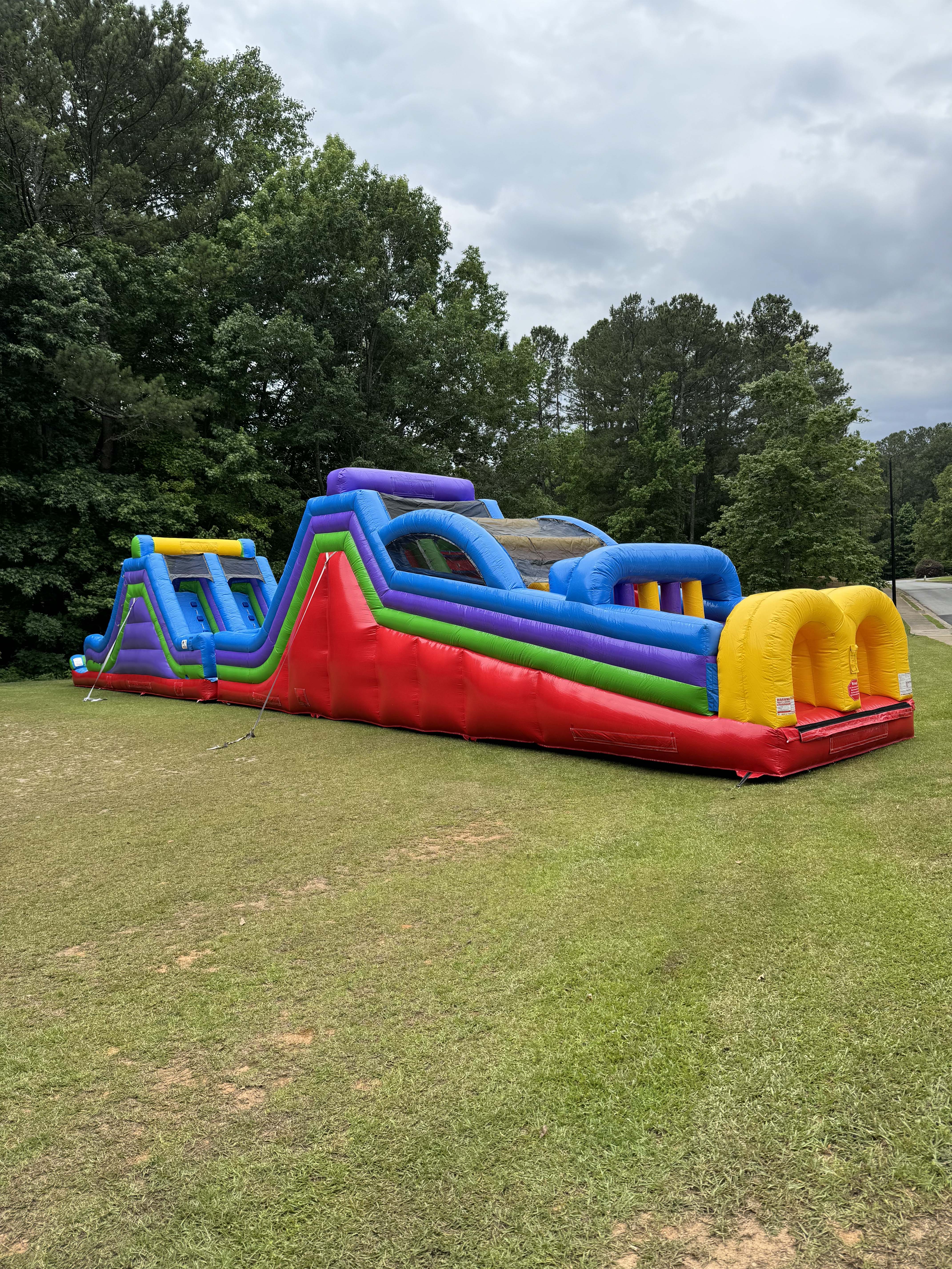 80ft Dual Lane Extreme Obstacle Course - Hire in Atlanta, Austell ...