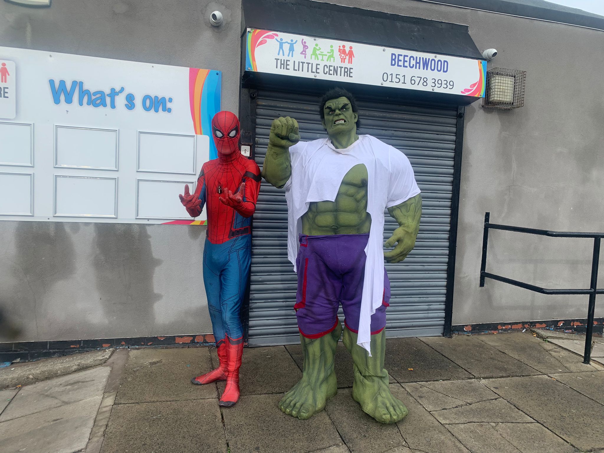 Incredible Hulk - Hire in Wirral | Package Hire Events Wirral