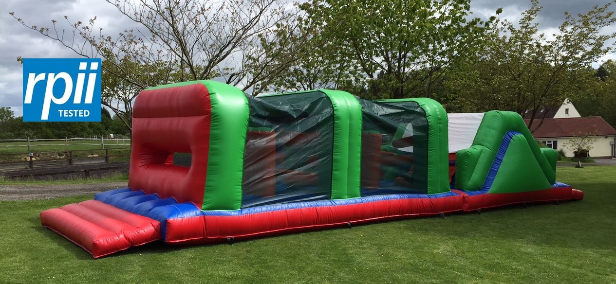 Assault Course Inflatable 45ft x 12ft - Bouncy Castle Hire in Kent ...
