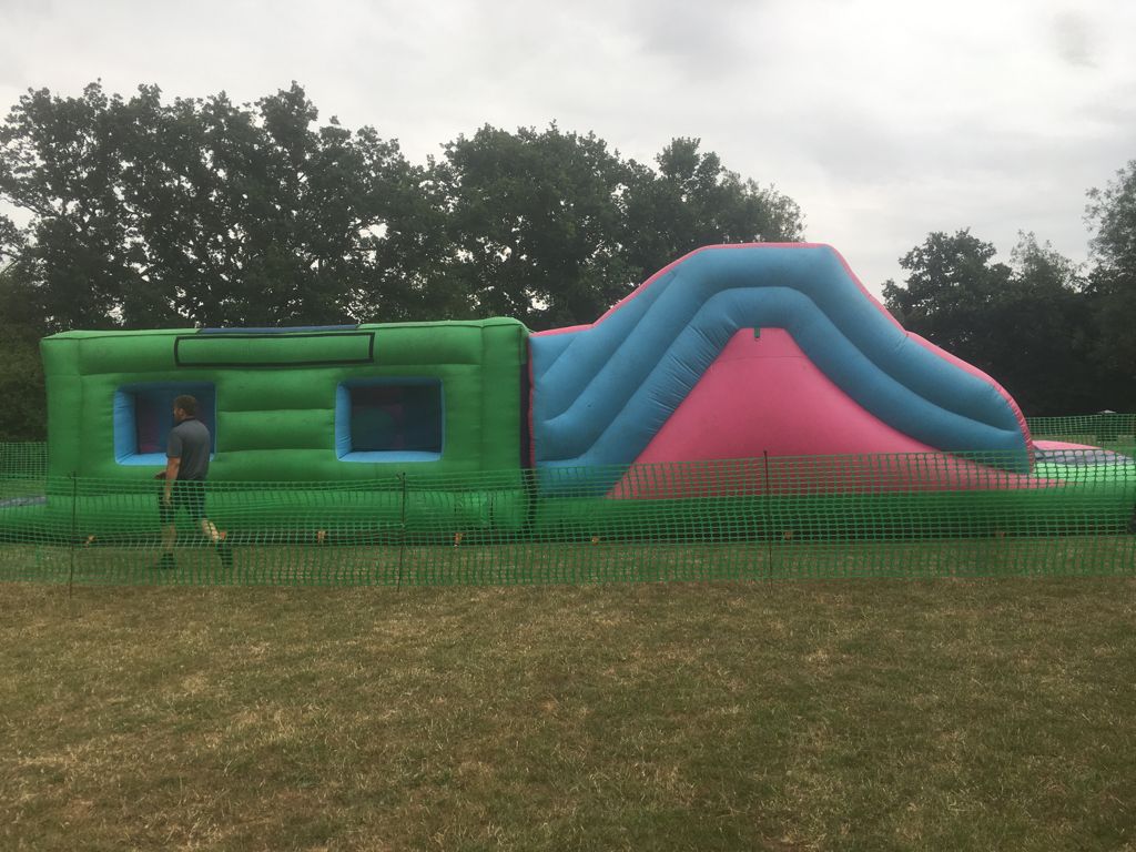 40ft Assault Course - Children's Fairground Rides,. Bouncy Castles ...