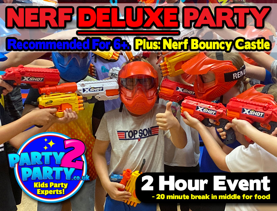 Nerf Blaster Party Hire in Nottingham & East Midlands