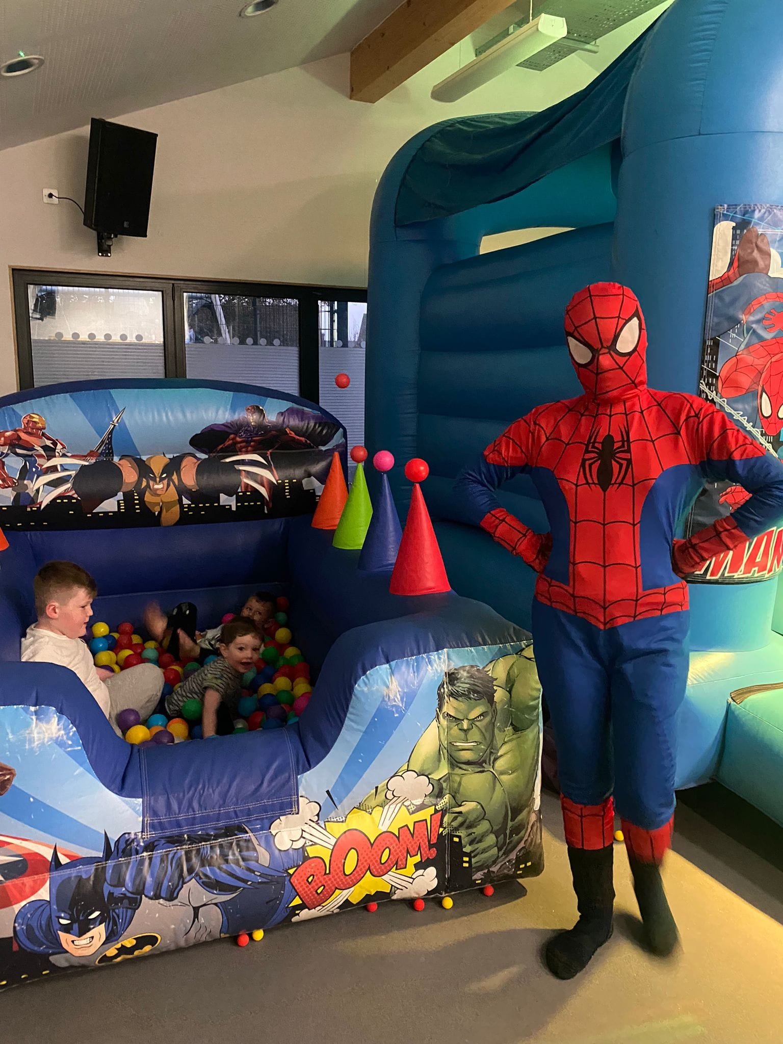 M-Spiderman - Bouncy Castle, Softplay and Mascot Hire in Dagenham ...