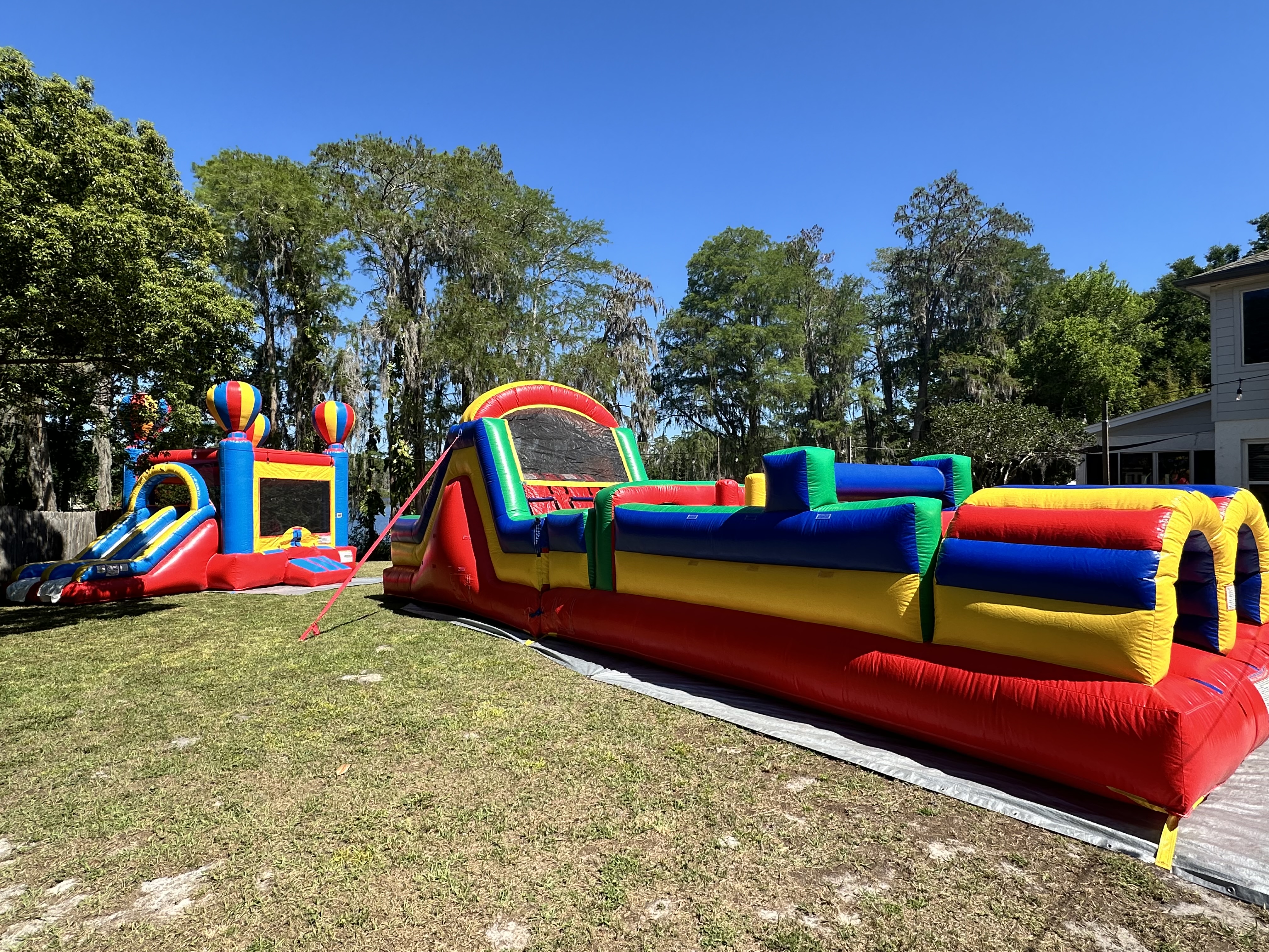 Obstacle Courses - Rent in Florida | Seminole Slides and Such