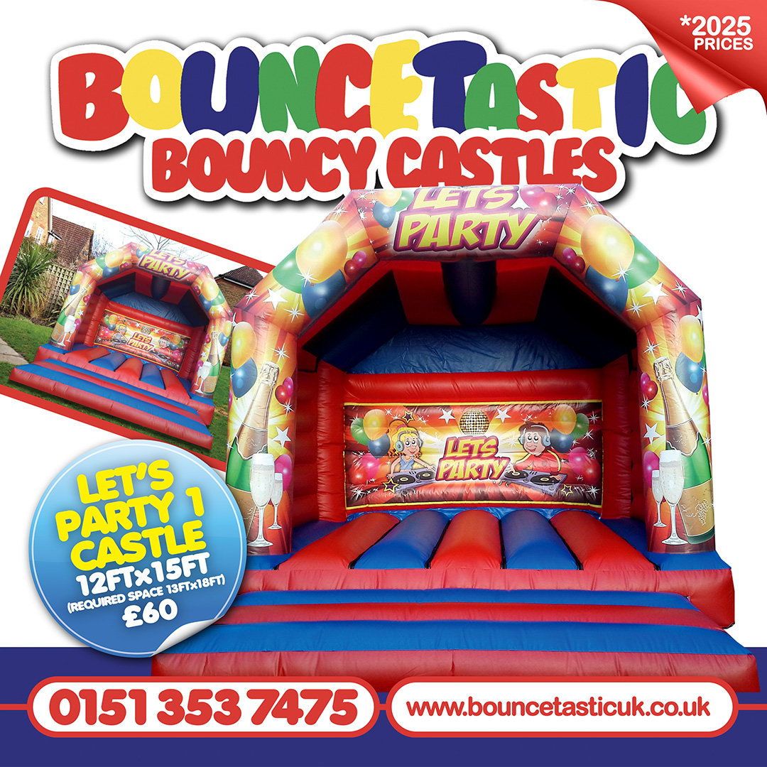 Party Time Bouncy Castles for Hire | Liverpool and Merseyside