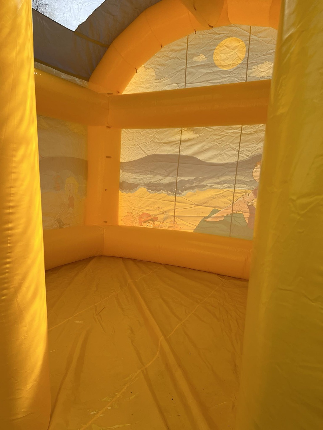 Inflatable Beach Hut - Bouncy Castle Hire in Edinburgh, East Lothian ...