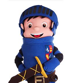 M-Mike the Knight Mascot - Bouncy Castle, Softplay and Mascot Hire in ...