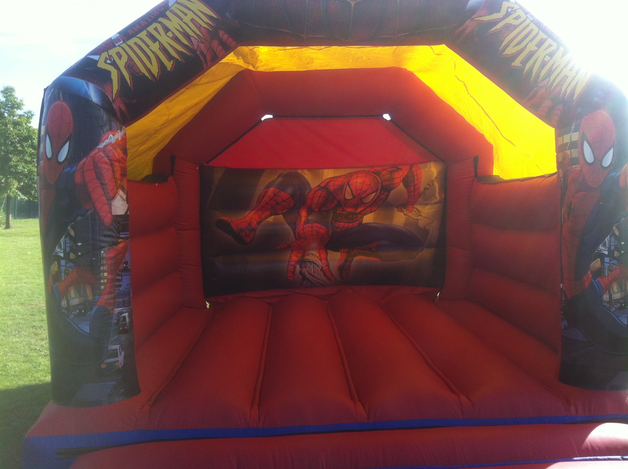 Spiderman 15x12ft - Bouncy Castle Hire in Leeds, Bradford, Halifax ...