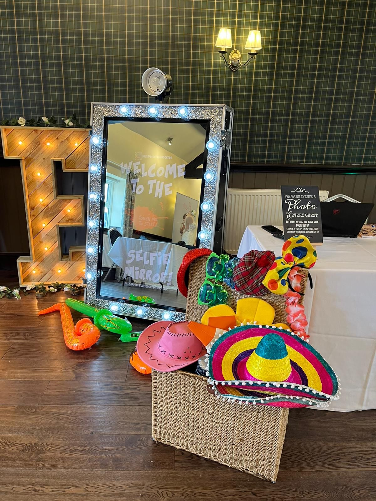 Magic Mirror Photo Booth - Bouncy Castle and Rodeo Bull hire in Cumbria ...