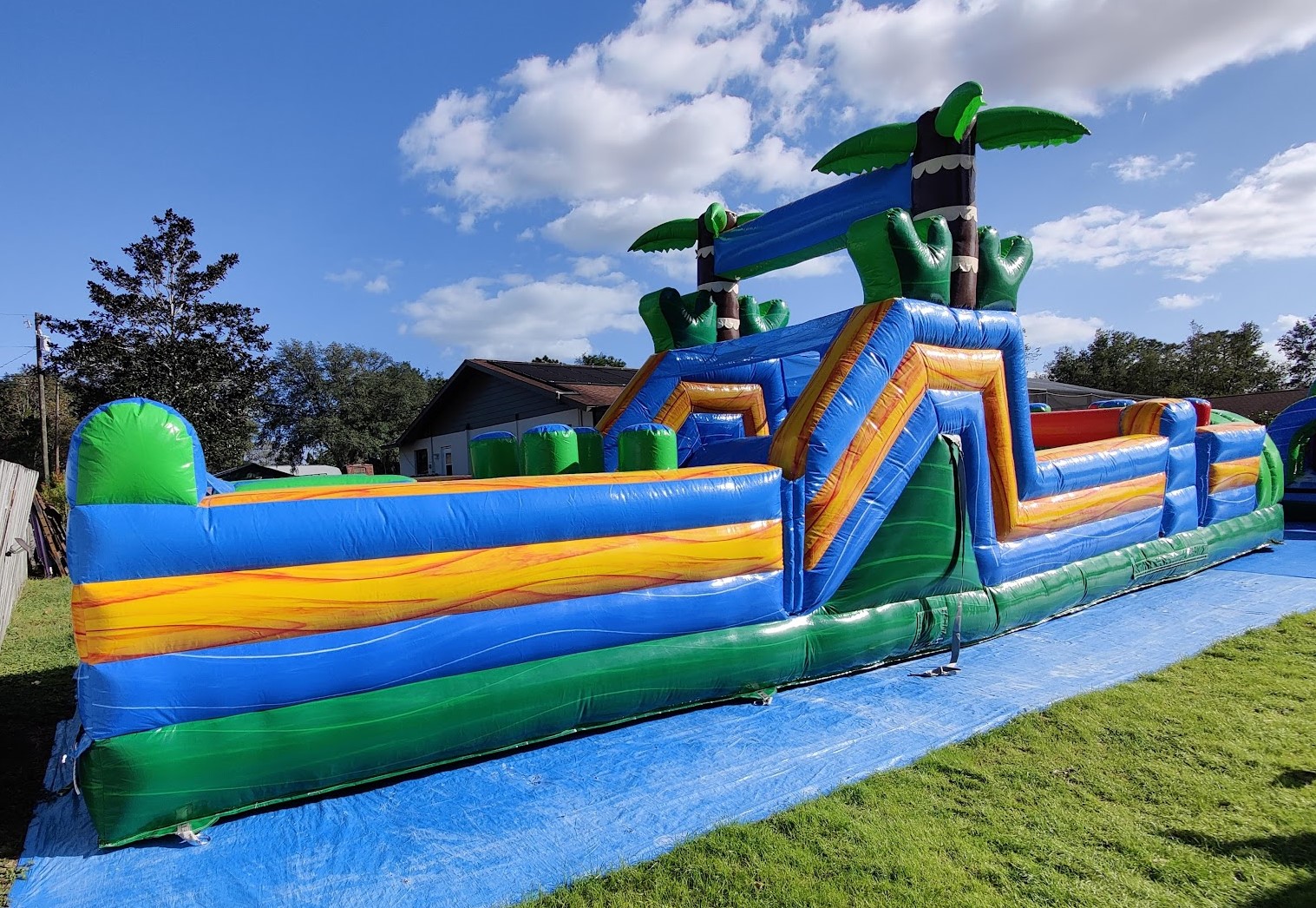 40' Jungle Trek Obstacle Course - Party and Inflatable Rentals in ...