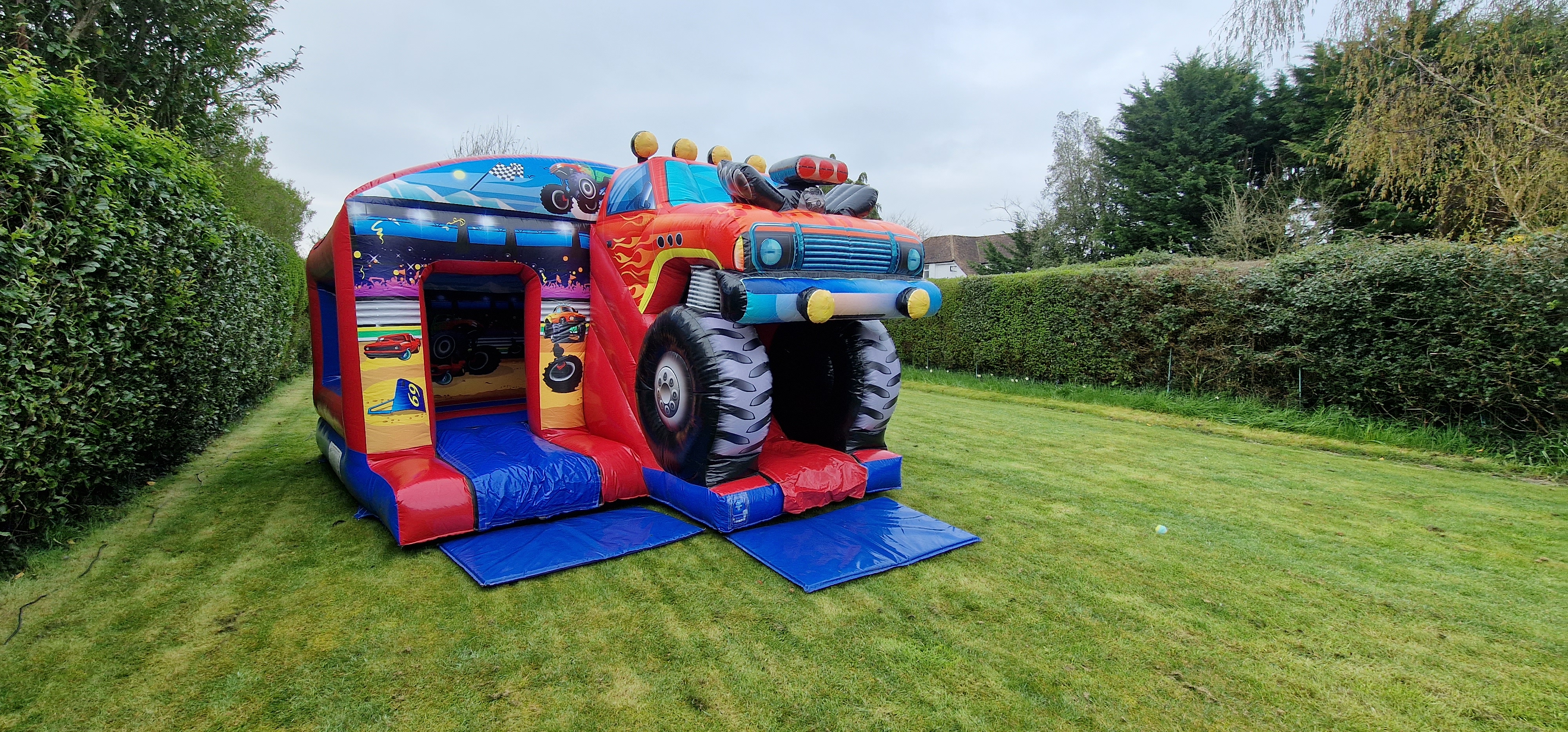 Monster truck - Bouncy Castle Hire & Soft Play Hire in Pulborough ...
