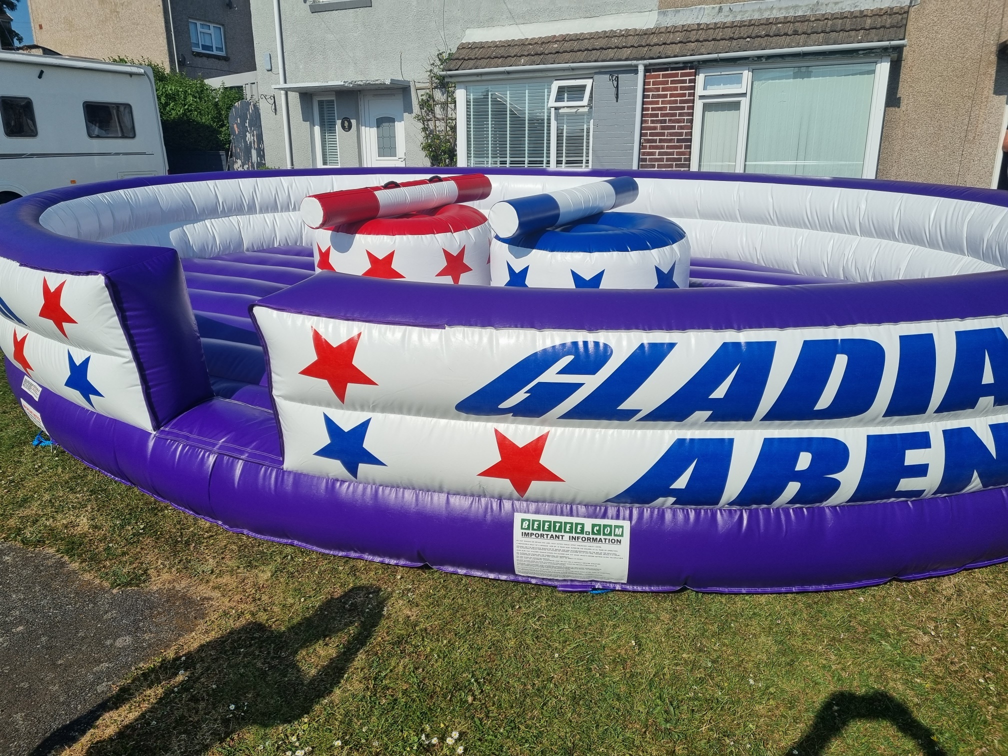 Gladiator Arena - Bouncy Castle Hire in Pembrokeshire, Milford Haven ...