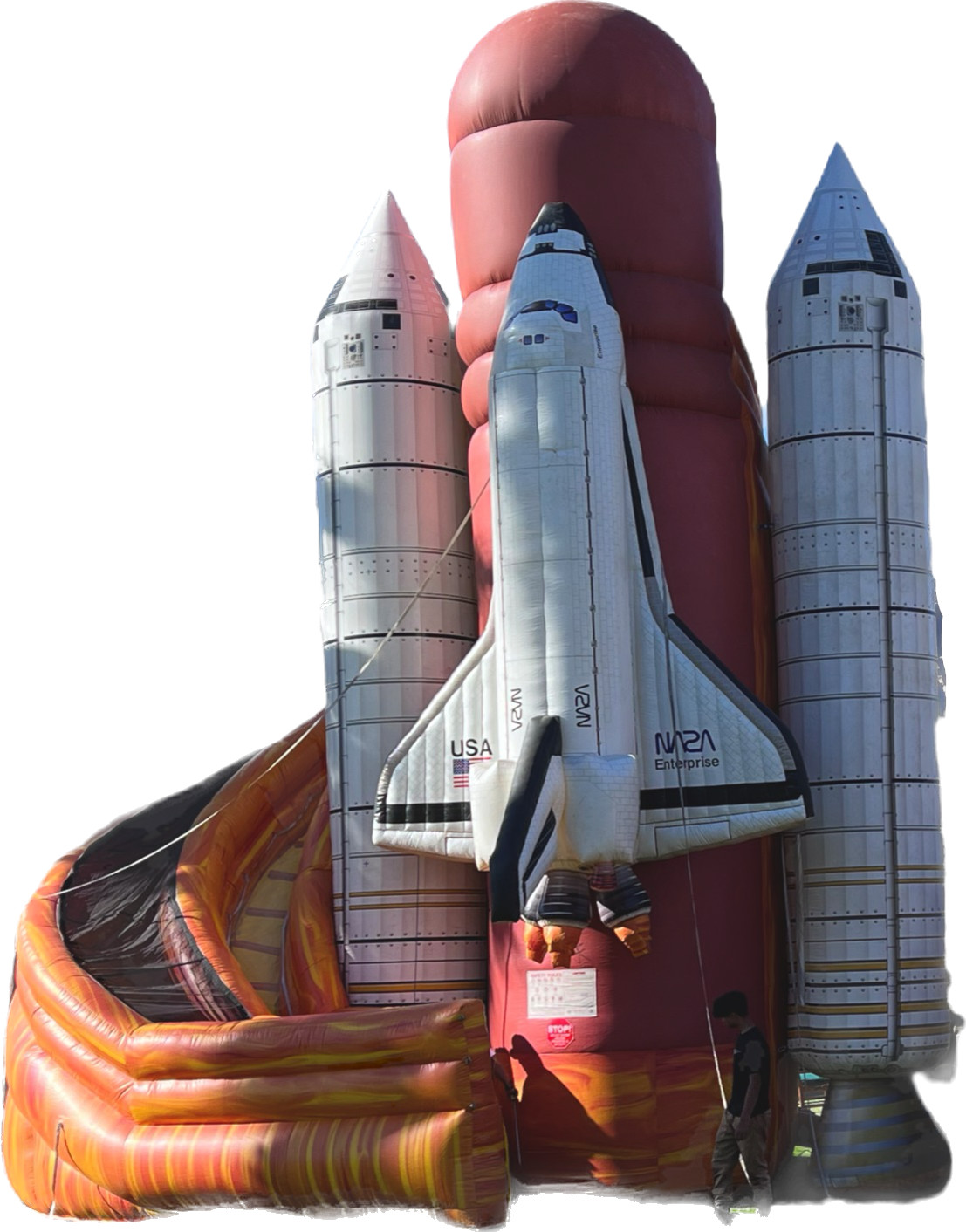 Space Shuttle Slide - Hire in Ca | Desert Party Company