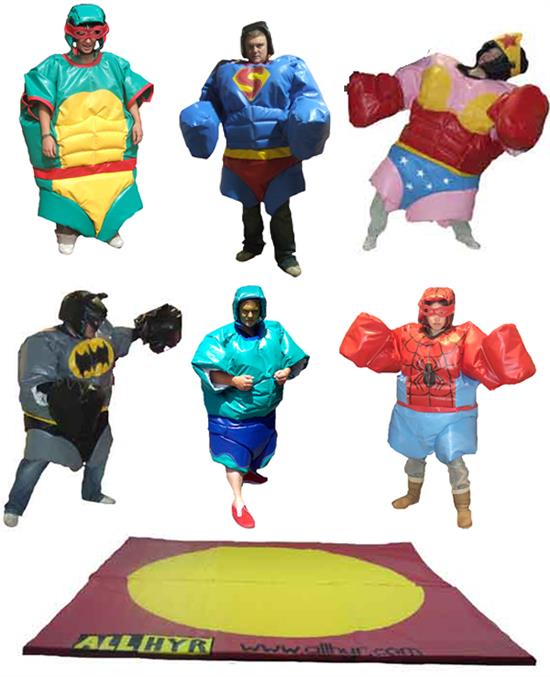 S - Adult Sumo Suits - Bouncy Castle, Softplay and Mascot Hire in ...