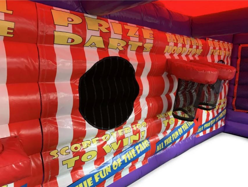 Inflatable 4 in 1 Funfair Carnival Stall Hire | Pembrokeshire