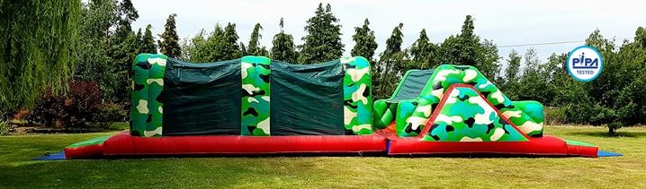 Assault Courses (25ft to 60ft long) - Bouncy Castle Hire in Kent, East ...