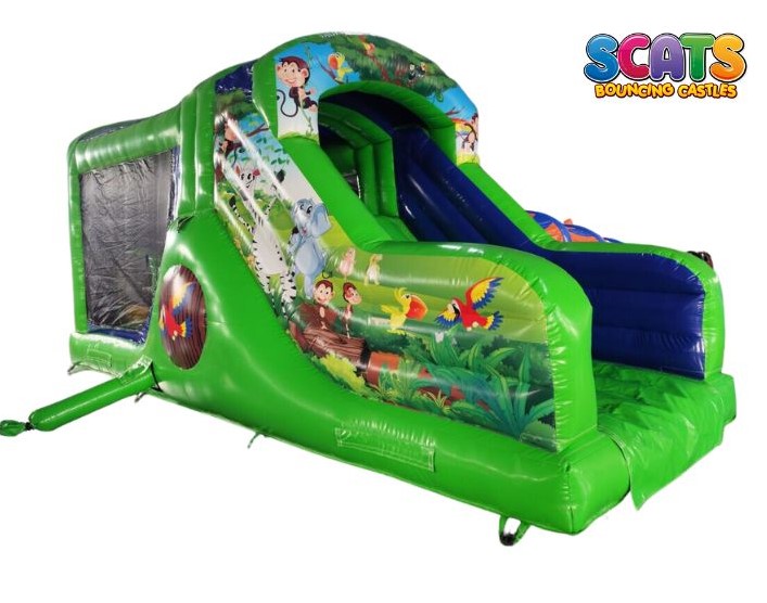 Jungle Fun Run - SBC122 **1 Day & 2nd Day Free** - Bouncy Castle Hire ...