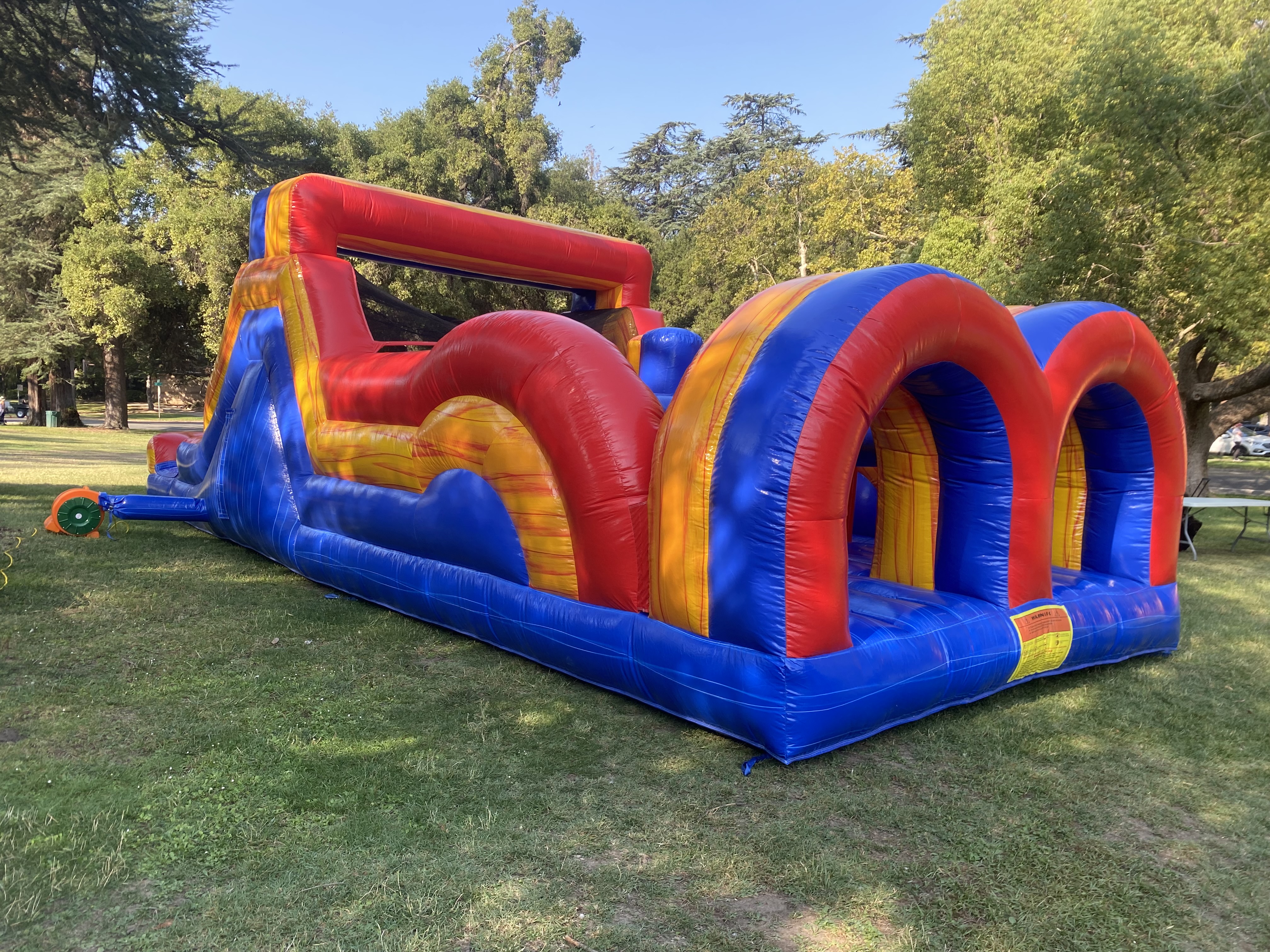40' Obstacle Course for rent Sacramento by A&E Air Jumpers Party