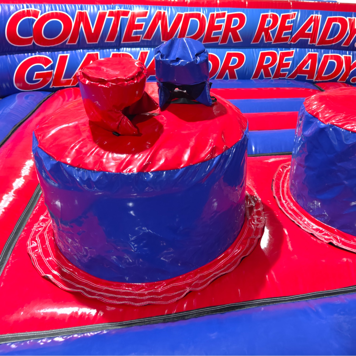 BBOL-299 - 26x22x5ft - Oval Gladiator Duel (Inflatable Podia) XL - (Red ...