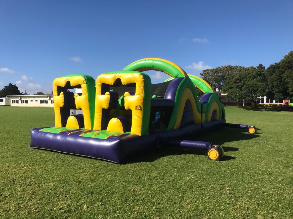 35ft Race Ya Mates Obstacle Course - Jumping Castle Hire in Melbourne ...