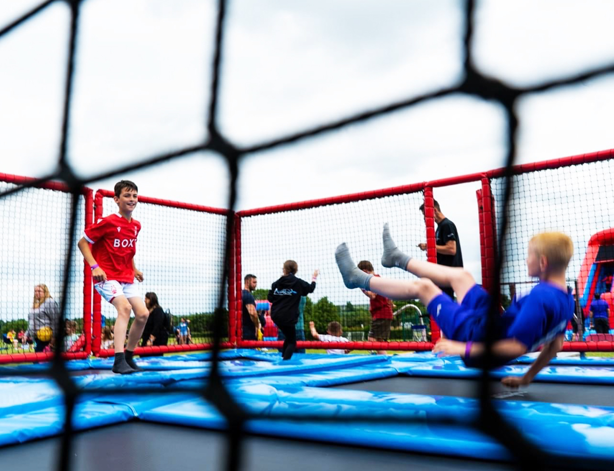 Trampoline Trailer Hire UK | Nationwide Trampoline for Hire