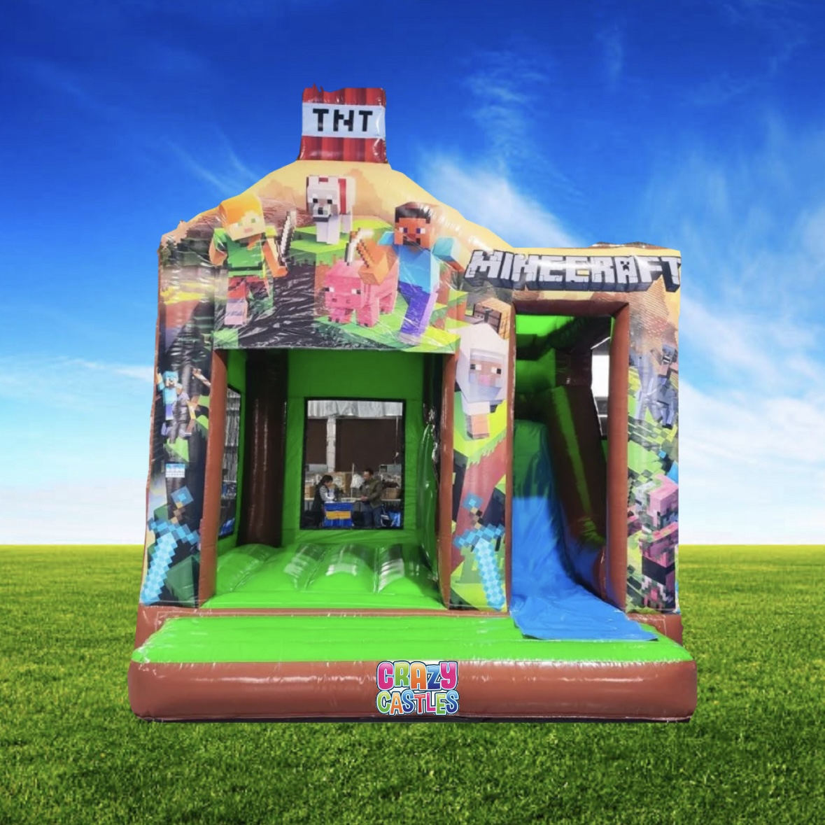 Minecraft Bouncy Castle - Bouncy Castle Hire in Wexford Town, Rosslare ...