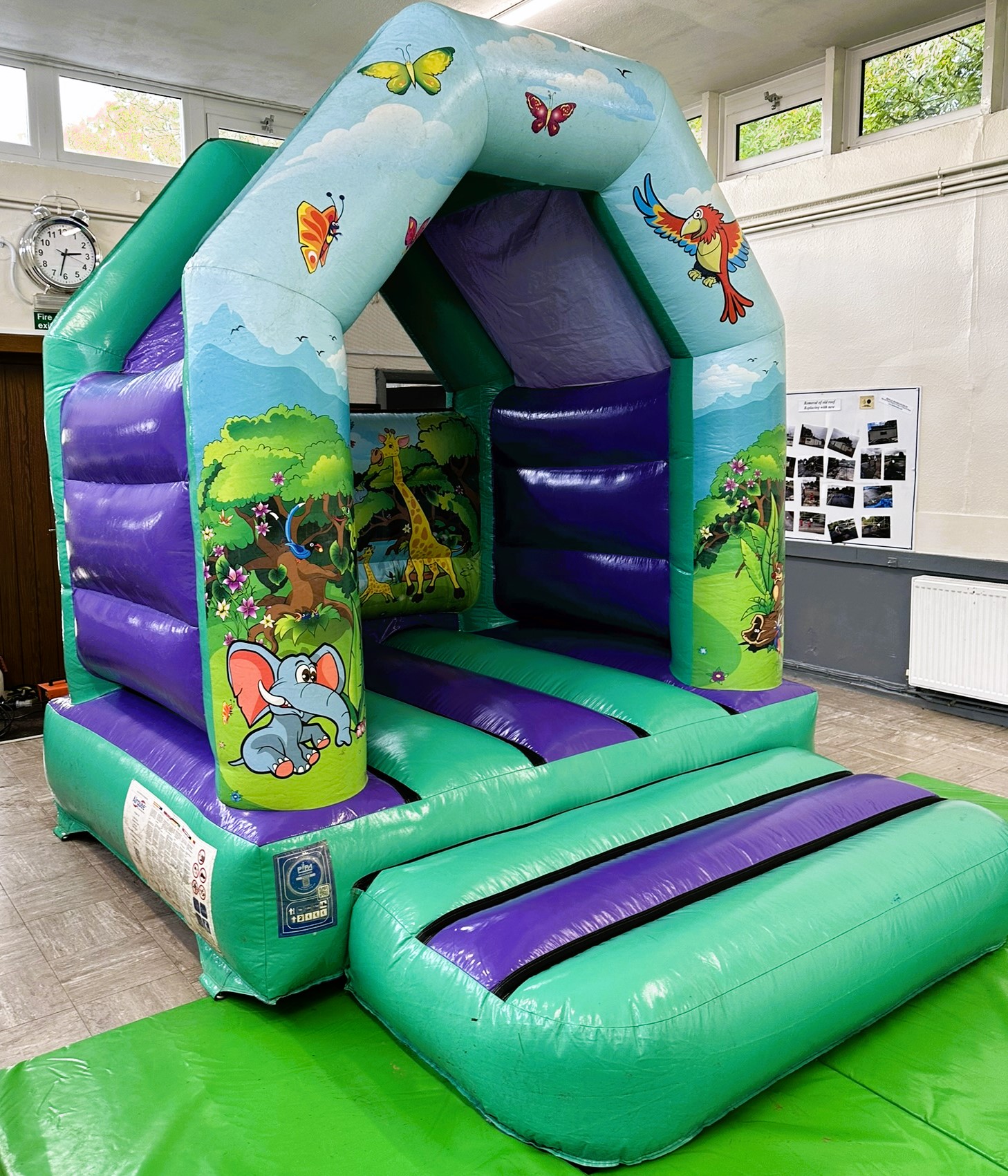 jungle bouncy castle