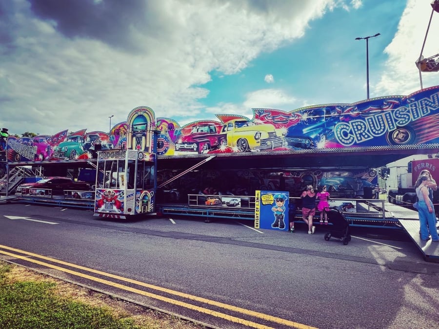 Modern Dodgems Track | Funfair Ride Hire | UK-Wide