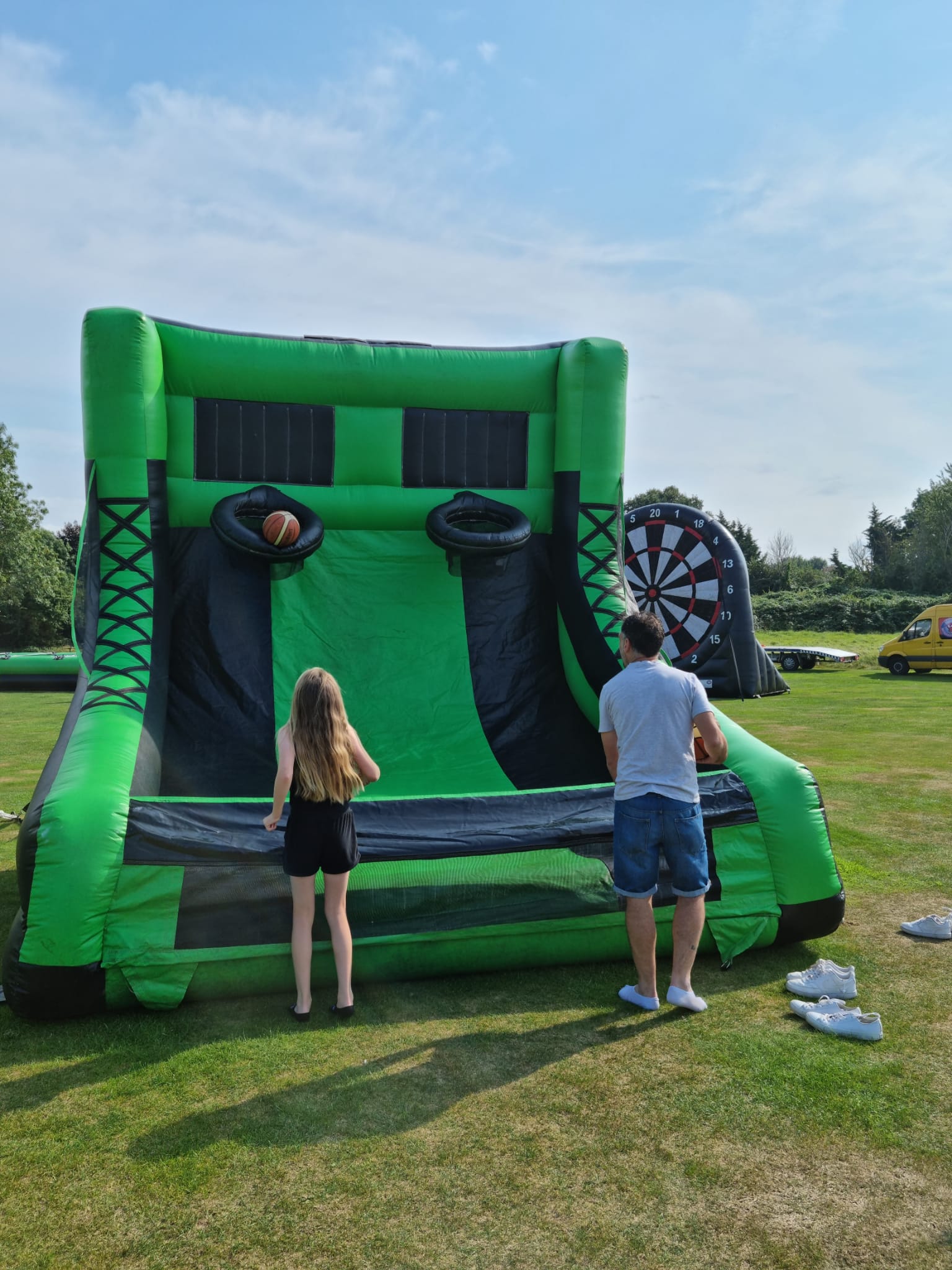 Inflatable Basketball Challenge for Hire – Exciting Sports Game for Yo