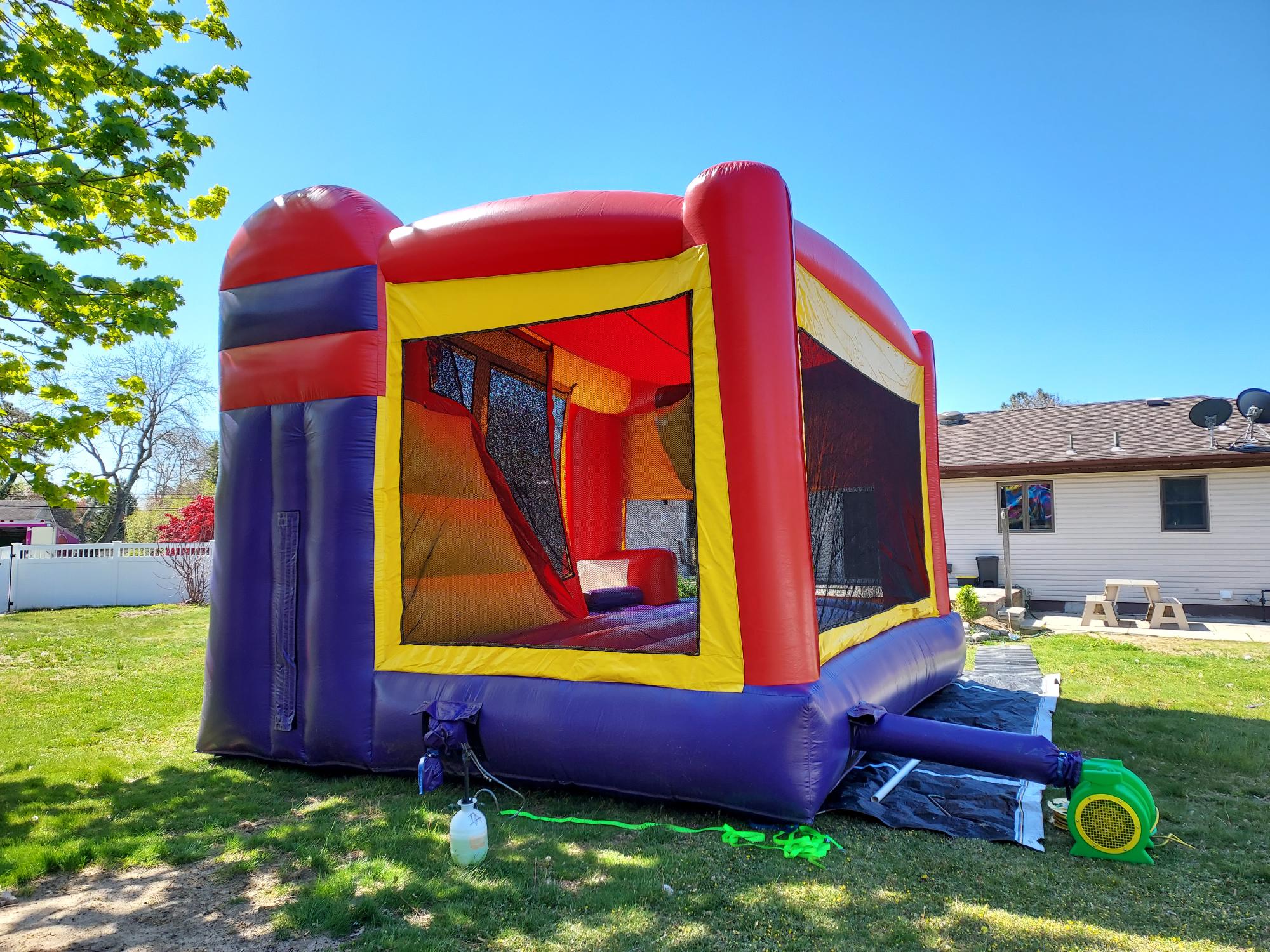 Rent a 4 in 1 Combo Bounce & Slide Inflatable - Book Online
