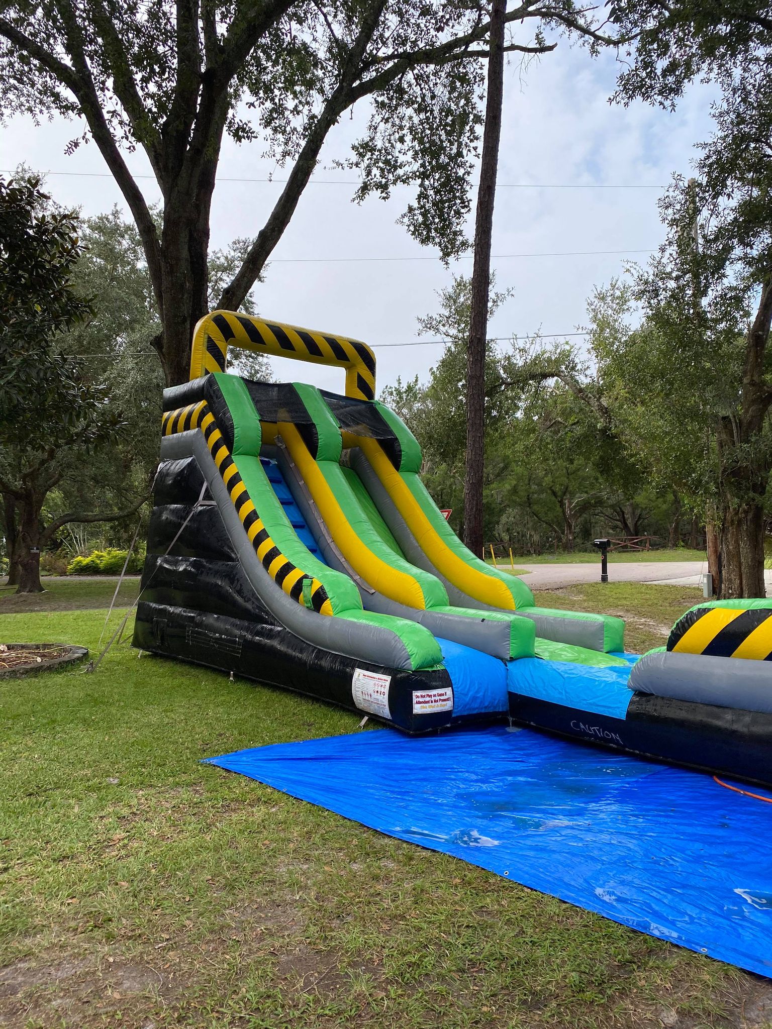 15ft Caution Slide - Inflatables in Seminole County, West Volusia ...