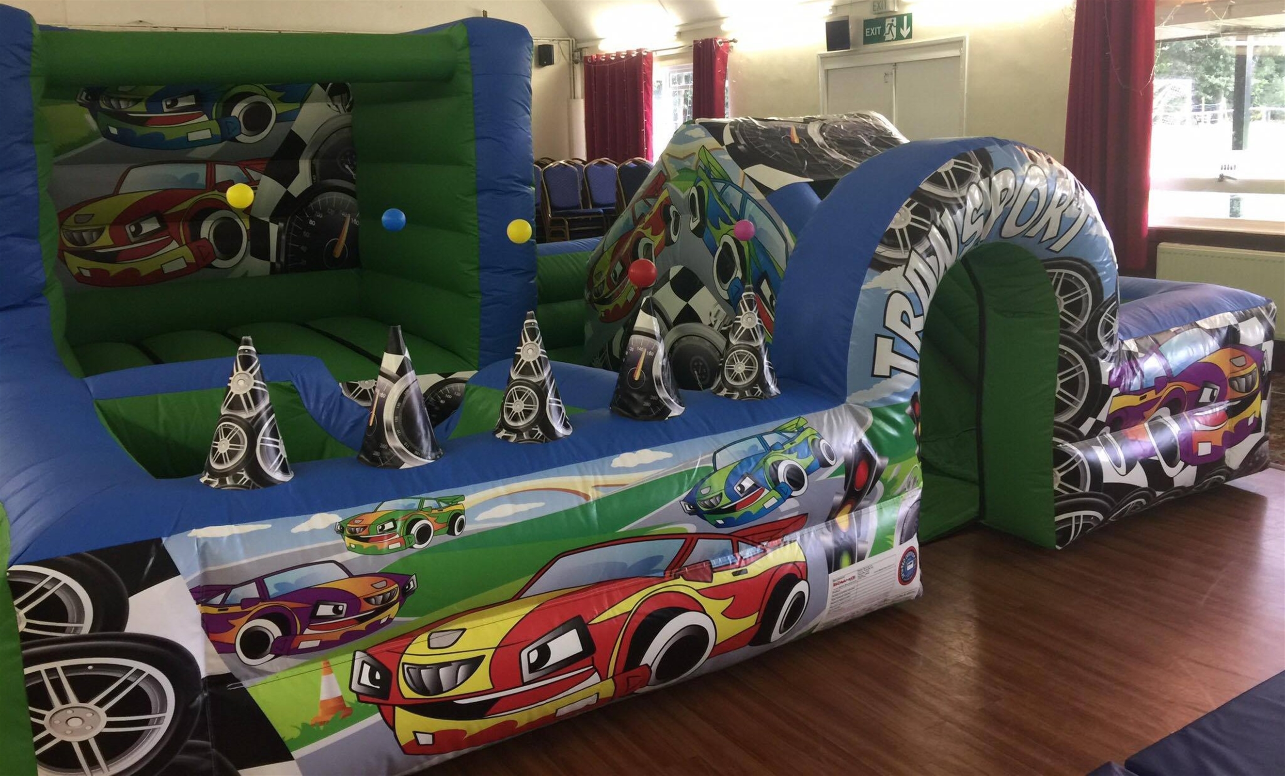Transport Theme Play Park with Soft play - Bouncy Castle Hire, Bouncy ...
