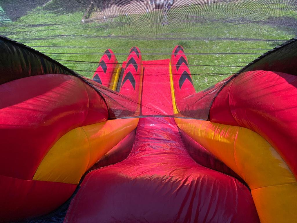 Rush Vertical Giant Inflatable Slide - Inflatable, Bouncy Castle ...