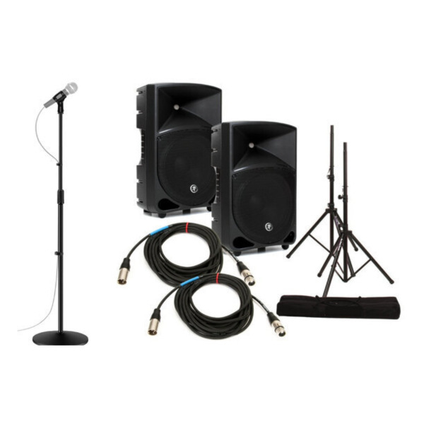 Mackie Pro Thump 12" Base Speaker System 2000 - Watt Sound System ...