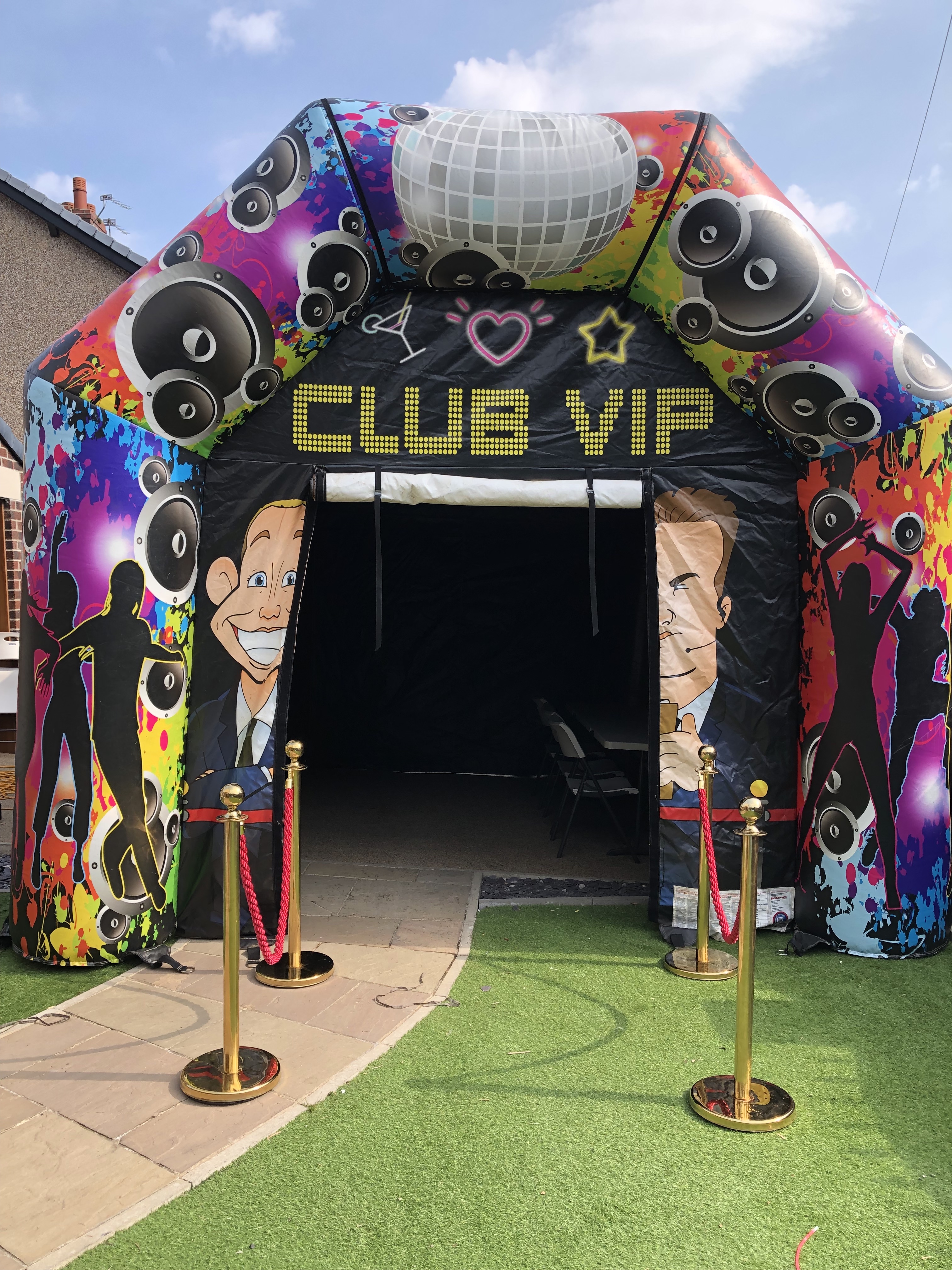 Inflatable Night Club Hire in Leeds | Disco Party Package | BnB's