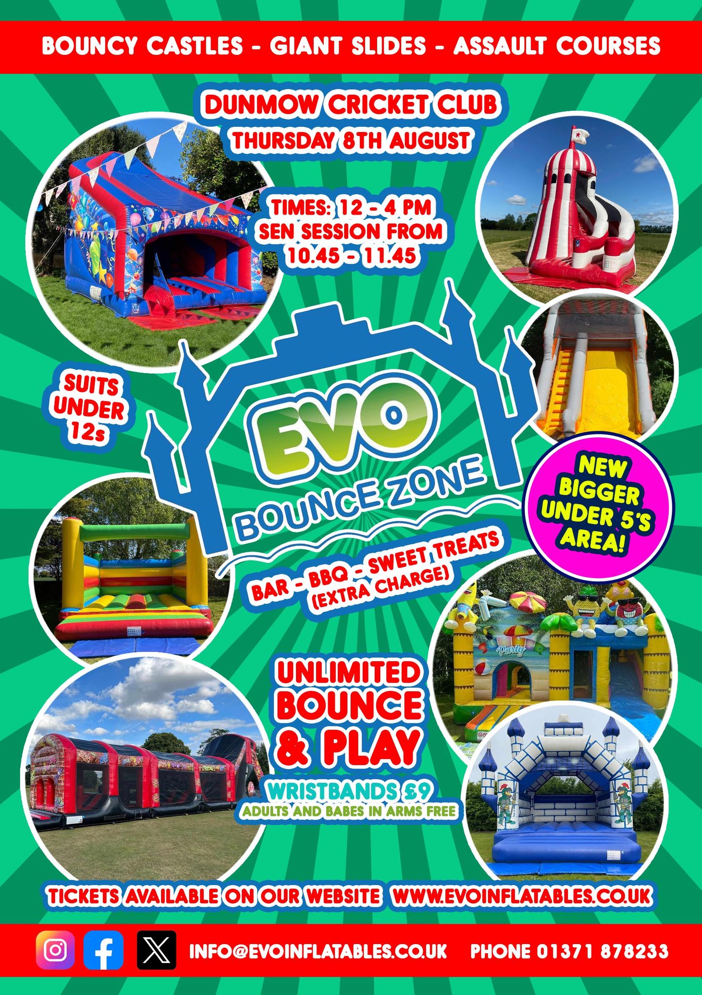 Evo Event Days - Events in Essex and Herts