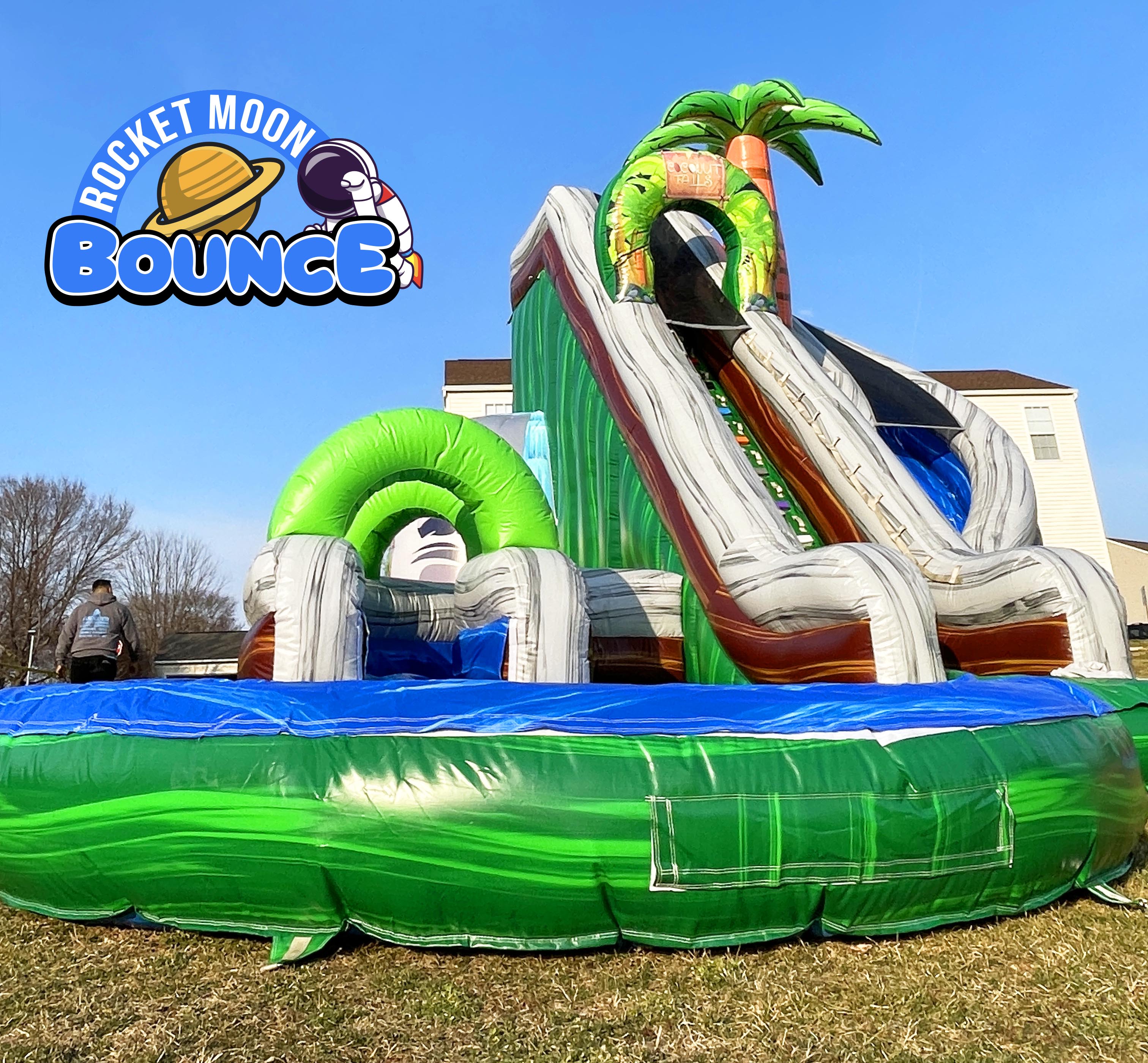 Coconut Falls Water Slide - Party Rental Company in Delaware in ...