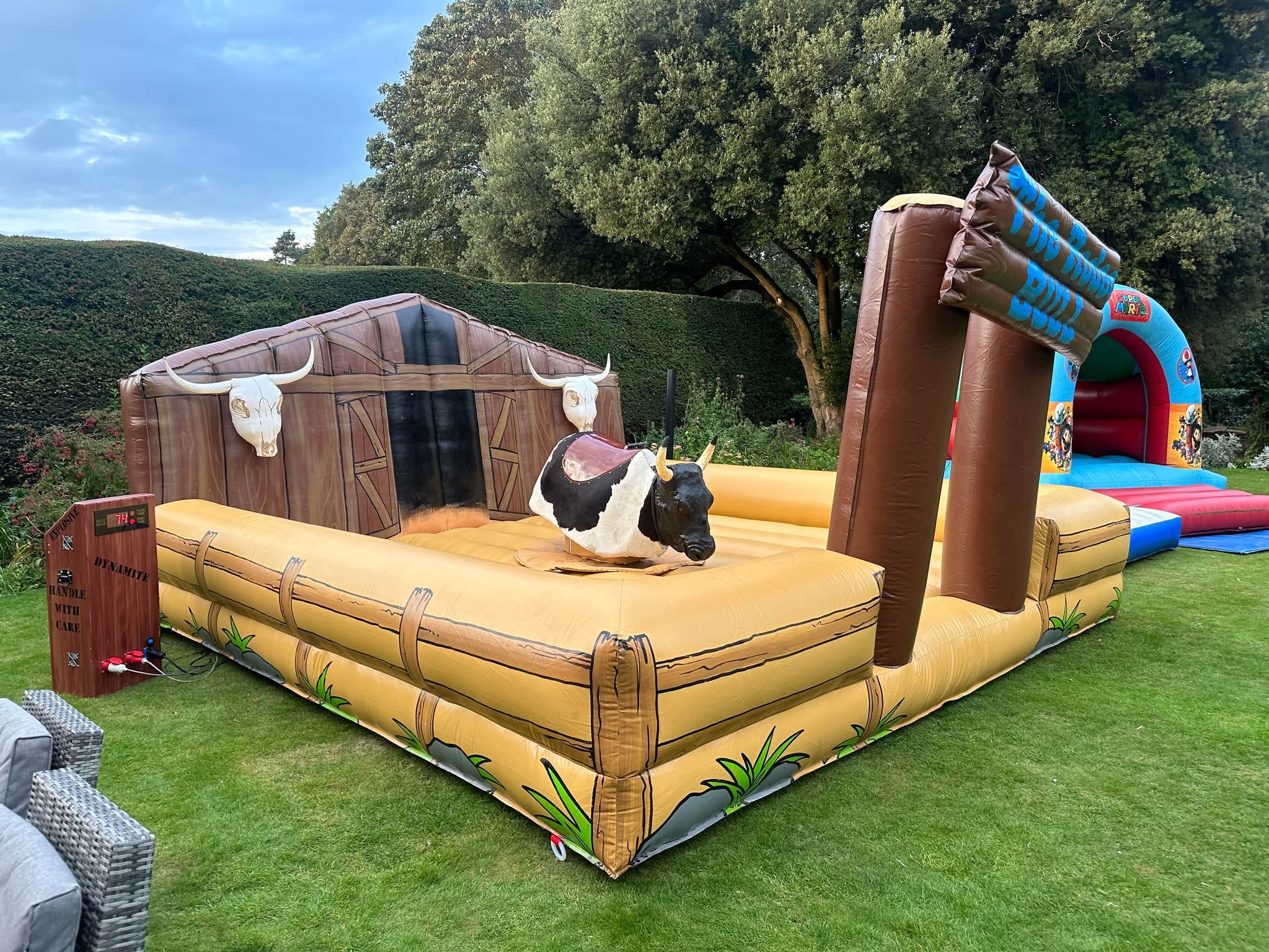 Deluxe Western Themed Rodeo Bull - Event Hire Items for Weddings ...