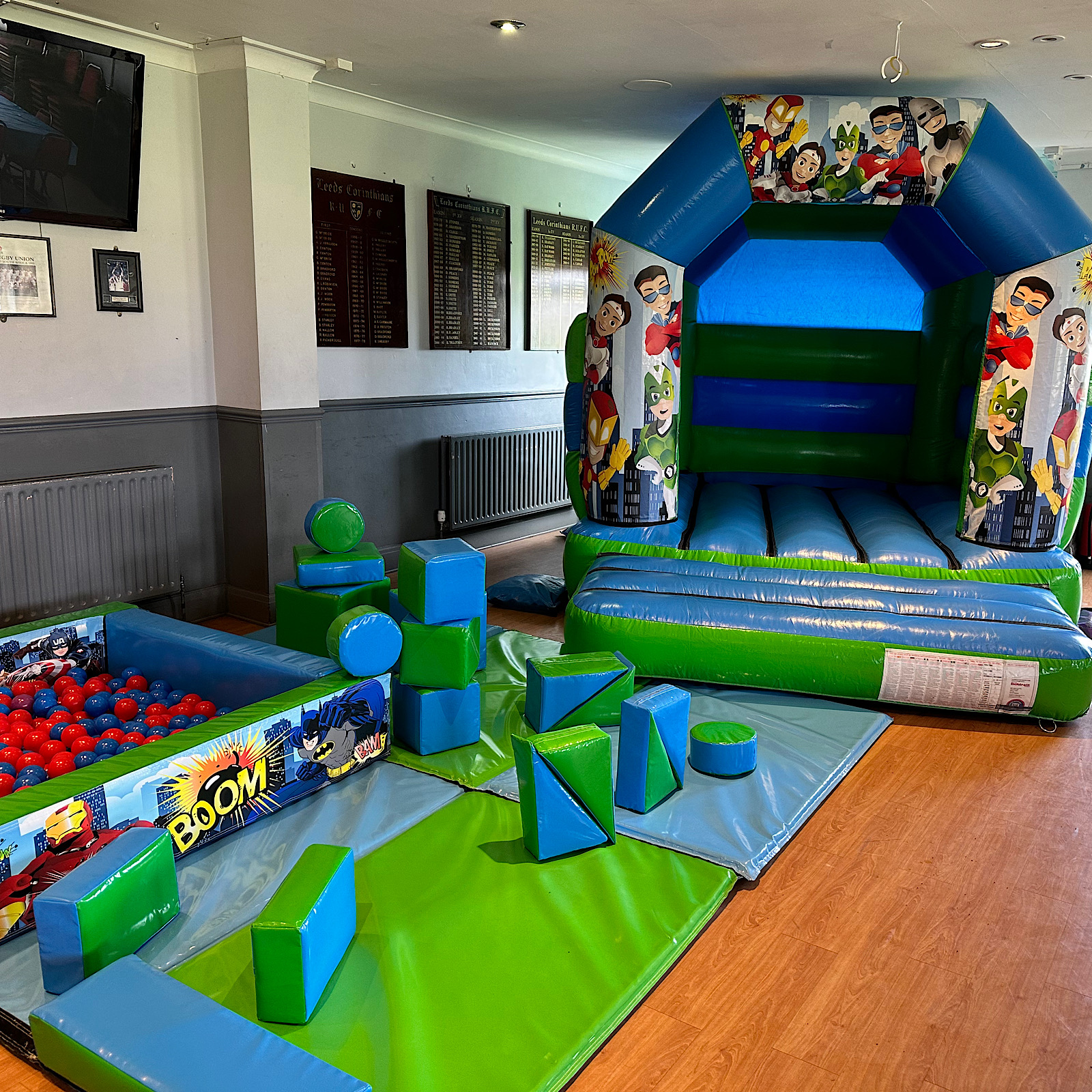 Under 5's Toddlers Bouncy Castle & Soft Play Parties South Leeds