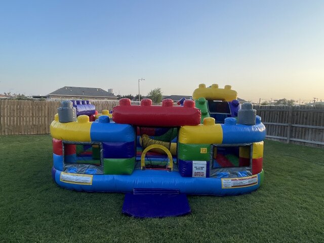 Rent a Building Blocks Toddler Playland Inflatable - Book Online