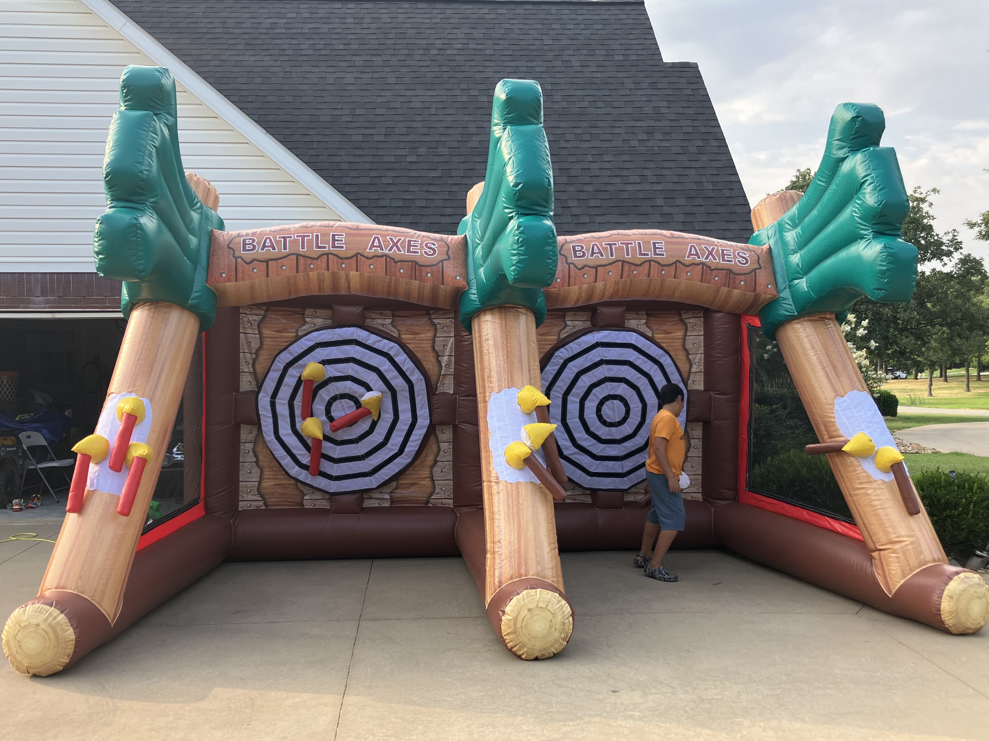 Axe throwing - Bounce House Rentals in McAlester, Krebs, Savanna ...