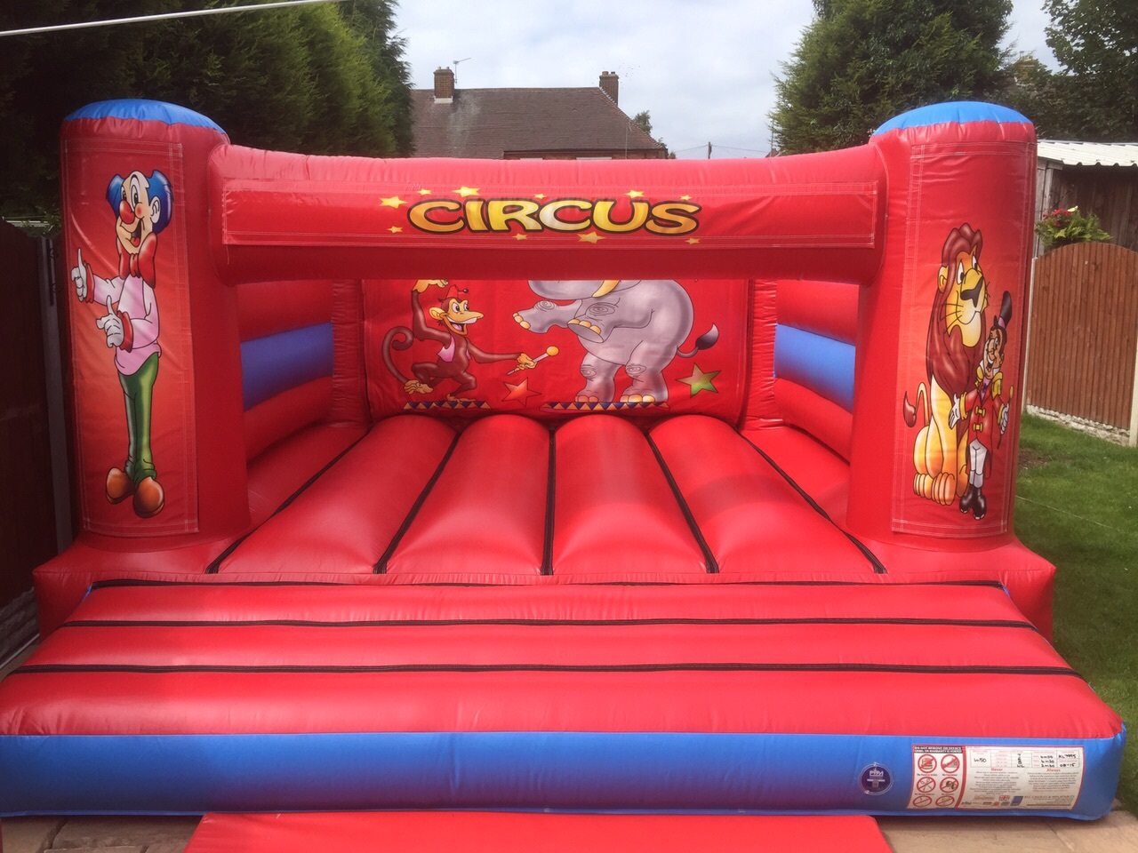 Circus Theme - Bouncy Castles in West Midlands, Cannock, Walsall ...