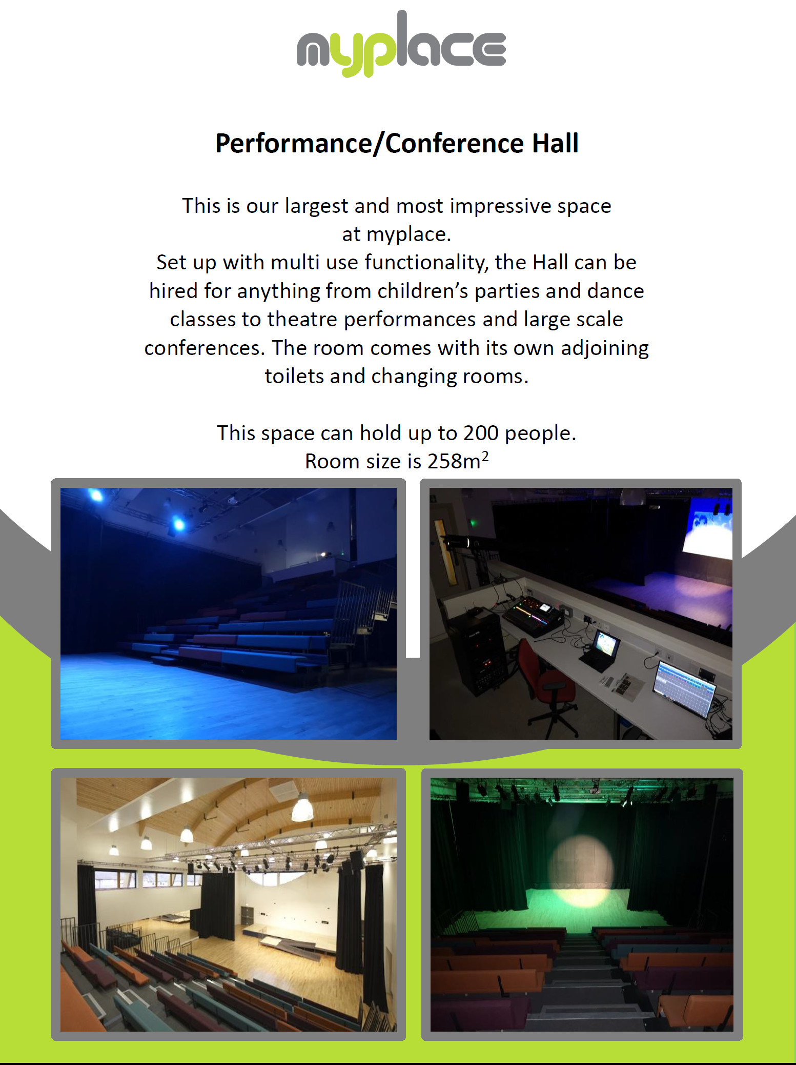 Myplace Youth Centre | Harold Hill Romford Bouncy Castle Venue