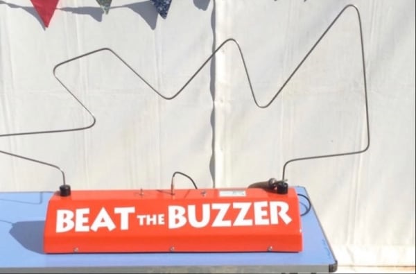 Giant Beat the Buzzer - Bouncy castle hire, Sweet treats, jumping ...