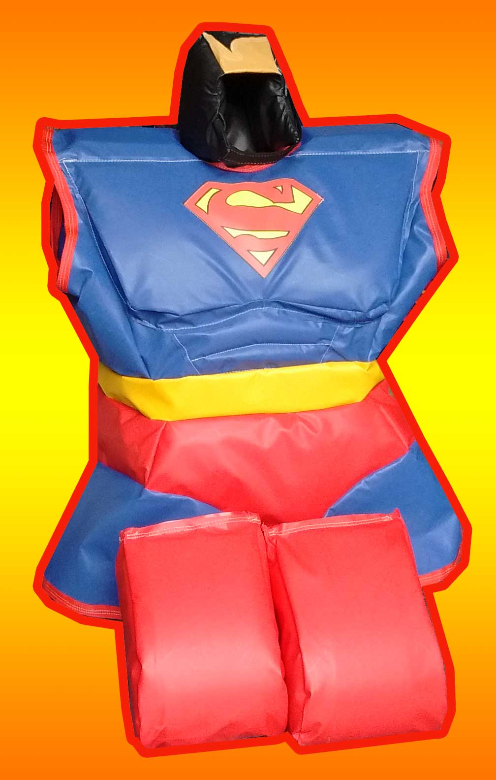 Super Hero Sumo Suits - Kids - Bounce House Hire + Yard Greetings in ...