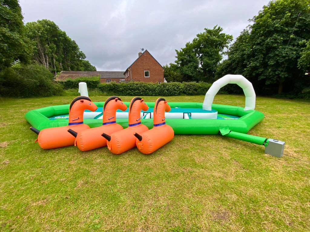 Inflatable Horse Racing Derby - Inflatable, Bouncy Castle ...
