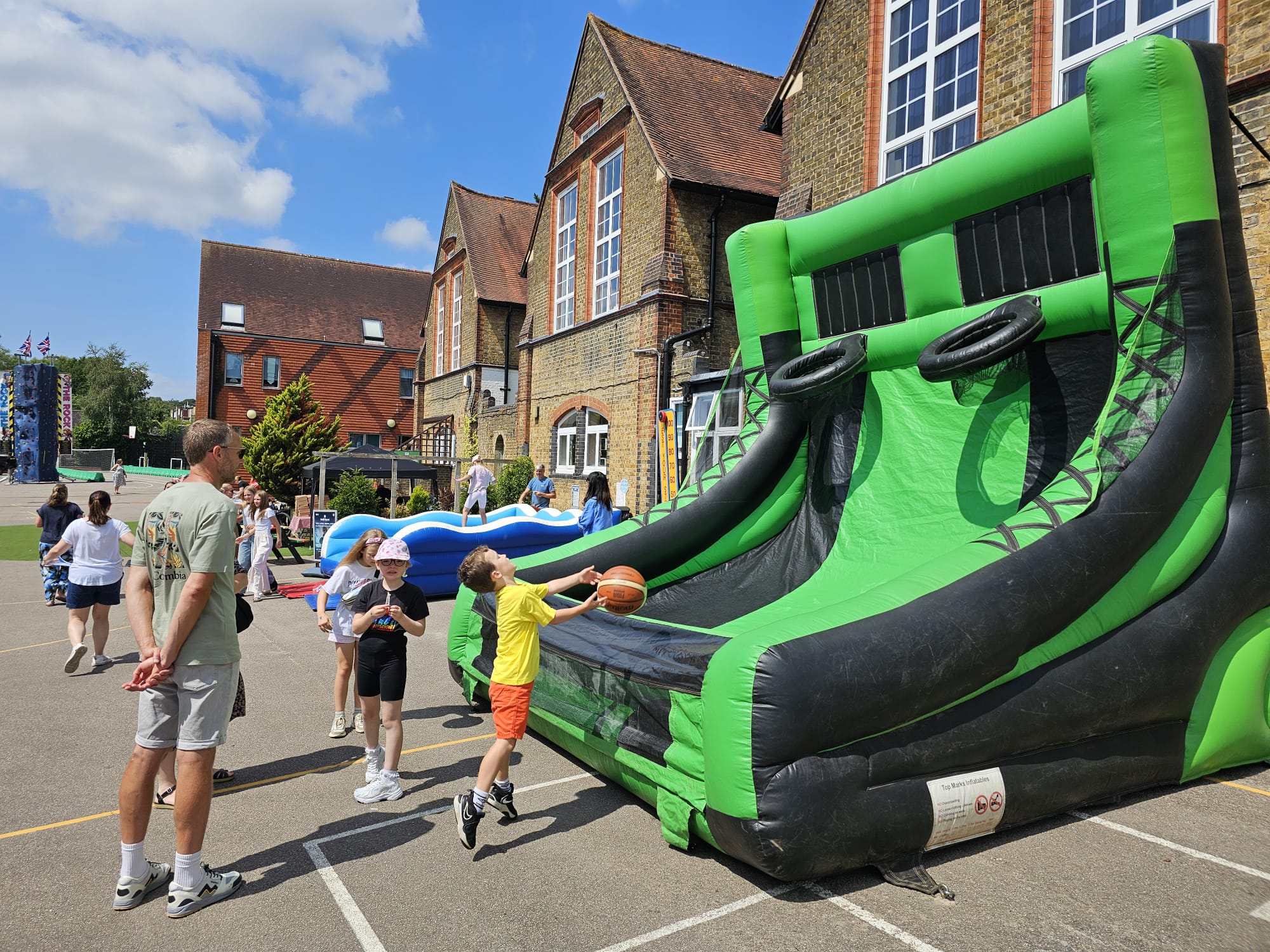 Inflatable Basketball Challenge for Hire – Exciting Sports Game for Yo
