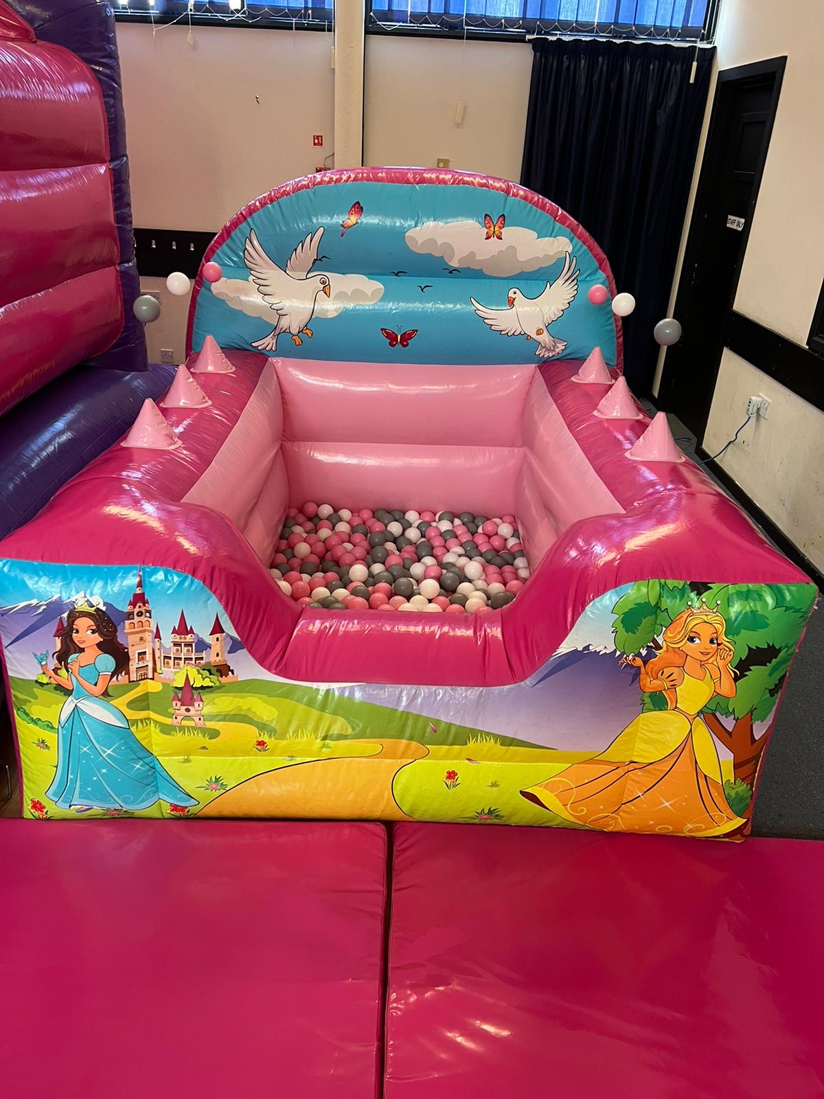 PRINCESS AIR JUGGLER BALL POOL - Bouncy Castle and Soft Play Hire in ...