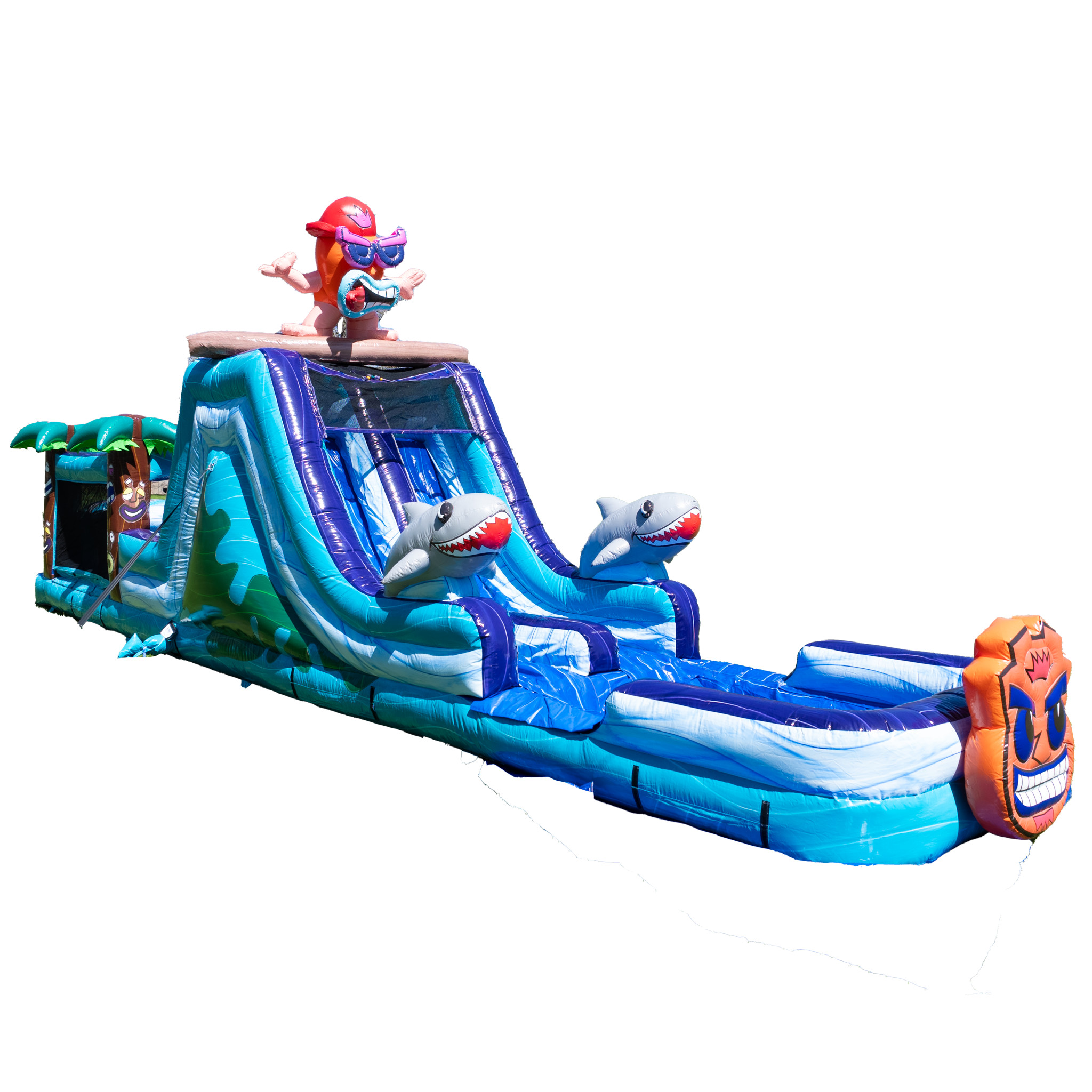 47 Ft Tiki Tovi Obstacle Course Rental | Miami & South Florida